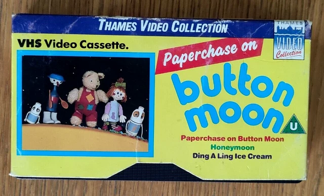 BUTTON MOON PAPERCHASE On Button Moon Thames Video Pal Vhs Video Kids ...
