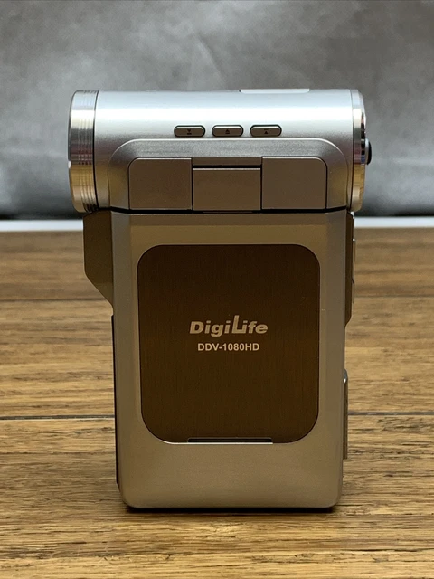 DIGILIFE DDV-1080HD HANDHELD Digital Camcorder Silver Tested CV $14.99 ...