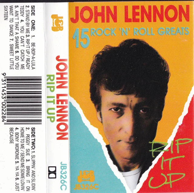 JOHN LENNON RIP It Up Cassette - Tape SirH70 $19.95 - PicClick AU