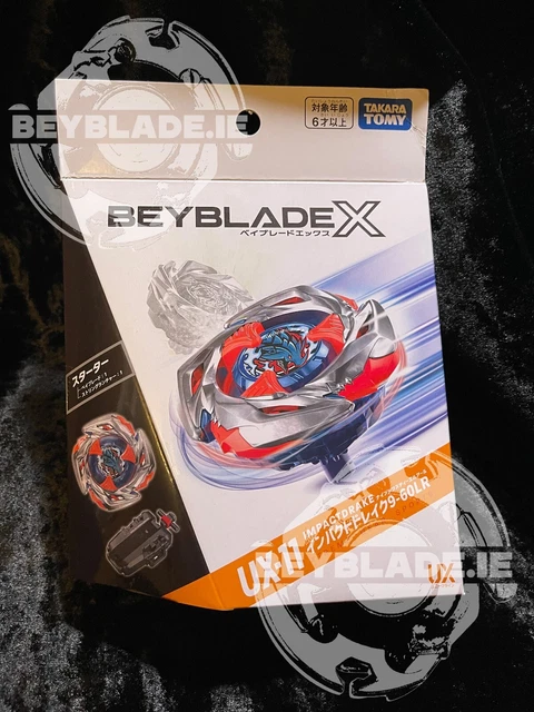 TAKARA TOMY BEYBLADE X -UX-11 Starter Impact Drake 9-60LR - IRISH STOCK - SEALED £27.00 ...