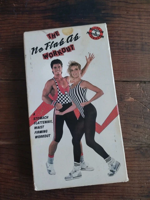 1980S RETRO EXERCISE VHS No Flab Ab Workout The Rotation & Motivation ...