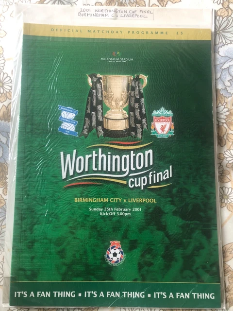 FULL SET OF League Cup final programmes 2000-2010 £10.73 - PicClick UK