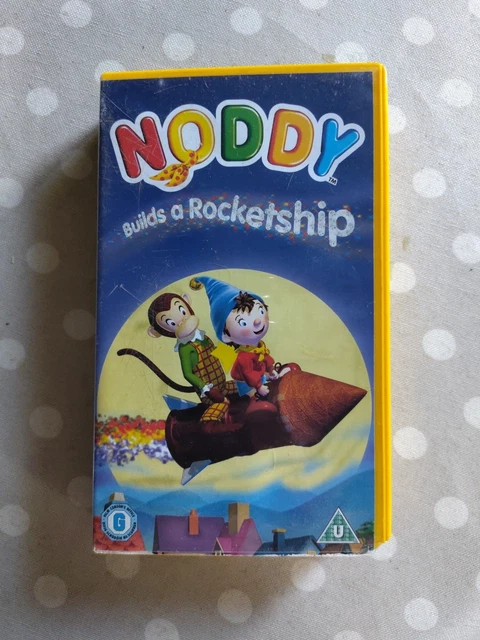 VHS VIDEO NODDY Builds A Rocket Ship 9 Episodes U Rated £1.50 - PicClick UK