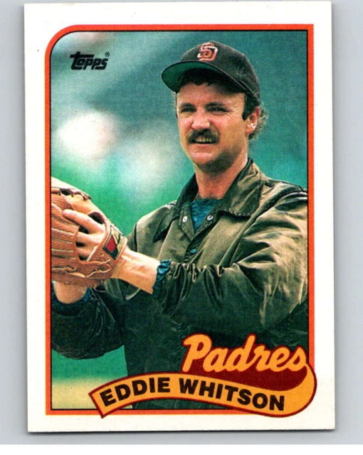 1989 TOPPS BASEBALL #516 Ed Whitson San Diego Padres EUR 0,82 - PicClick FR