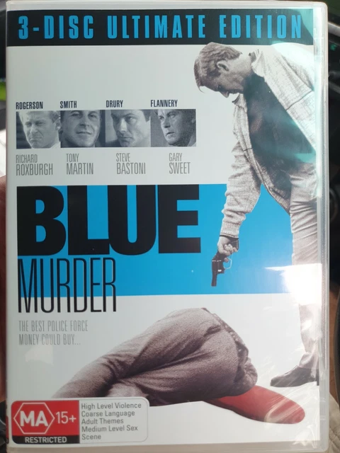 BLUE MURDER RARE Dvd Australian Tv Police Series Richard Roxborough, Tony Martin $60.00 ...