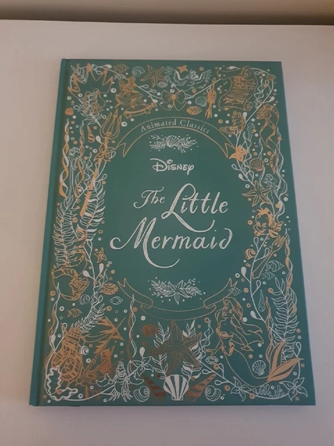 DISNEY ANIMATED CLASSICS The Little Mermaid Book A4 edition Brand New £ ...