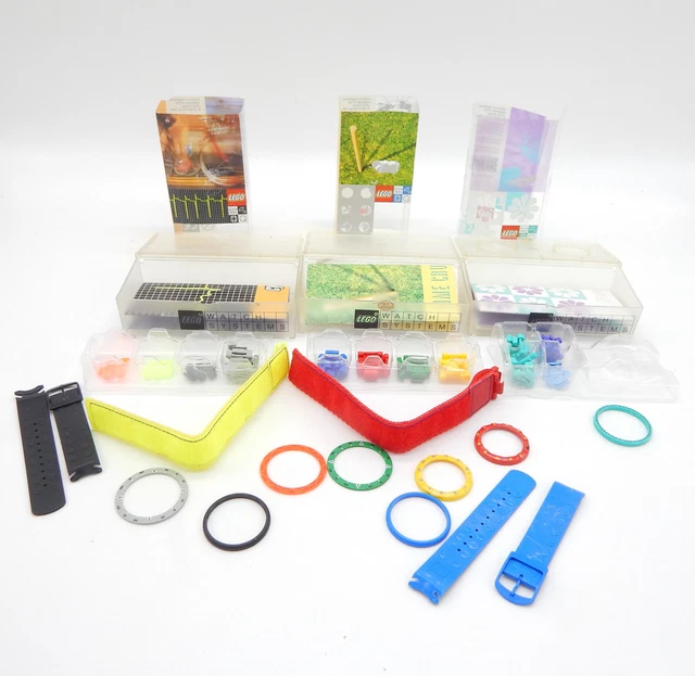 LEGO WATCH SYSTEM Konvolut - Cyclone/Time Cruiser/Paradisa/ Vintage ...