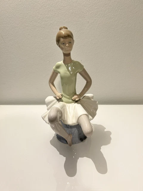 LLADRO - LAURA Ballet Green - Poised And Perfect - MIB~LOVELY AND OH SO ...