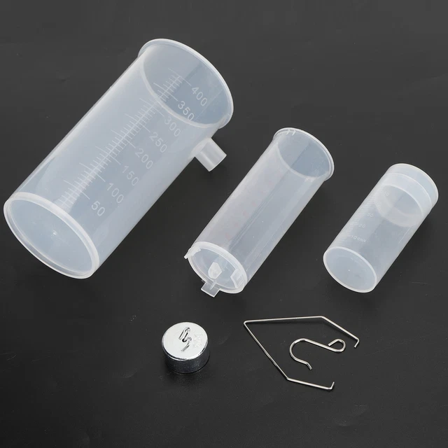 ARCHIMEDES PRINCIPLE OVERFLOW Cup Measuring Tube Physics Teaching Tool ...