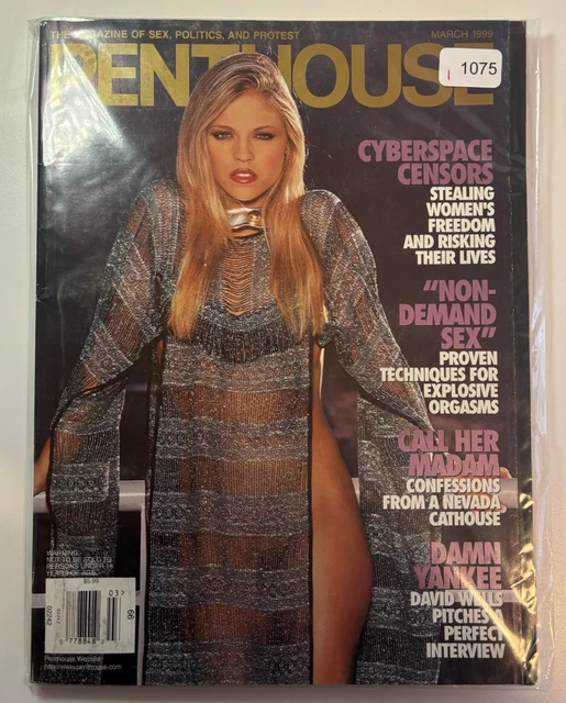 PENTHOUSE MAGAZINE MARCH 1999 Vintage Adult Collectors Issue £16.99 - PicClick UK