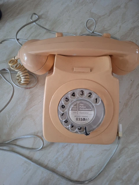 BRITISH TELECOM ROTARY telephone £10.78 - PicClick UK