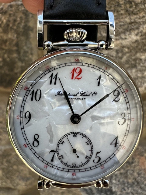 VINTAGE WATCH MOLNIJA Molnia IWC marriage Pearl Dial Cal.3602 $219.62 ...