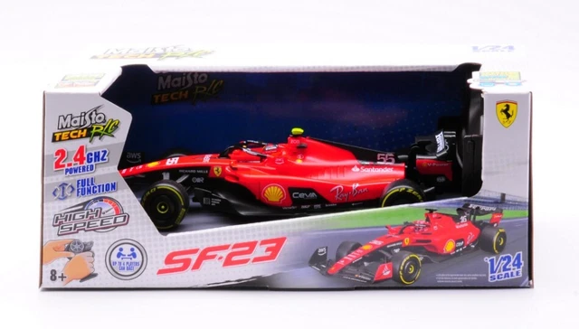 VEHICLES REMOTE CONTROL Car FERRARI SF-23 F1 SAINZ REMOTE CONTROL 1:24 ...