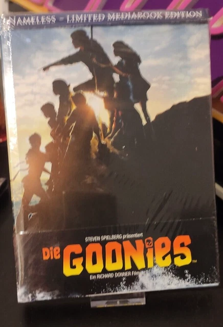 DIE GOONIES MEDIABOOK Cover C Blu-ray + DVD limitiert B Ware (NEU) Nameless EUR 40,00 - PicClick DE