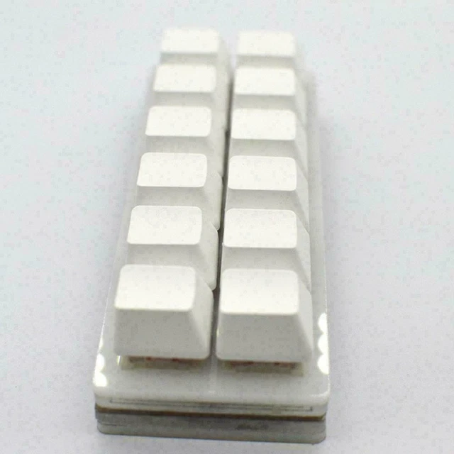 USB 12-BUTTON KEYBOARD Shortcuts Programmable Keyboard Mechanical DIY ...