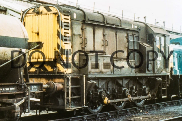 UK DIESEL TRAIN Railway Photograph Of Class 08 08412 Loco. Rm08-76 £1. ...
