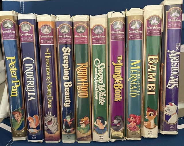 PETER PAN CINDERALL Bambi Little Mermaid Junglebook SnowWhite ETC ...