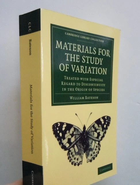 SCIENCE BIOLOGY EVOLUTION Variation Materials for the Study of ...