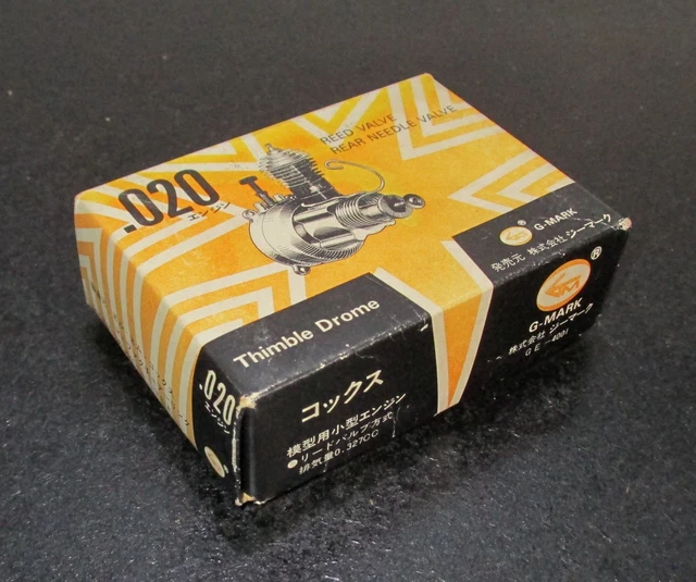 G-MARK COX .020 2-Cycle Micro Vintage Glow Engine (Used) f/s £124.25 ...