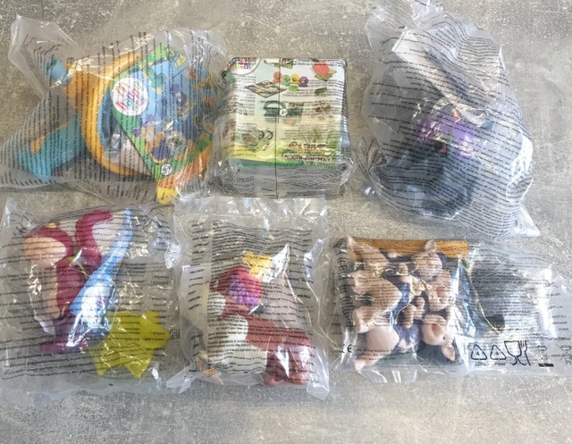 6 MCDONALDS DISNEY Figures Johnny Test Shrek Dragon 2 Rio Epic Megamind ...