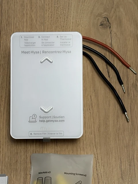 MYSA SMART THERMOSTAT LITE for Electric Baseboard Heaters Model BB V2-0 ...