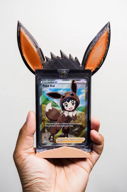 EEVEE STYLE POKEMON TCG Card Stand - 3D Printed - PSA / BGS / Slabs / 35pt $25.00 - PicClick CA