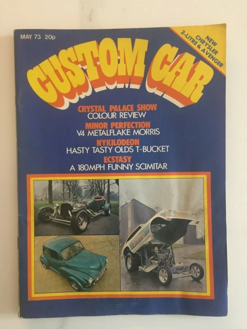 CUSTOM CAR MAGAZINE May 1973 £5.44 - PicClick UK