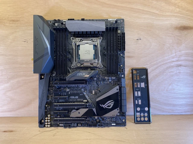 ASUS ROG STRIX Intel X299-E Gaming ATX Motherboard 8X DDR4 + i7-7740x £ ...