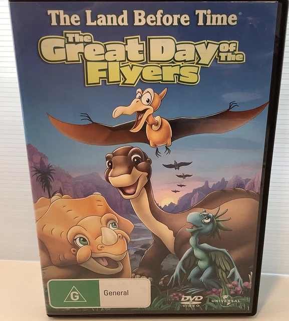 THE LAND BEFORE Time The Great Day of The Flyers DVD R2&4 Children’s ...