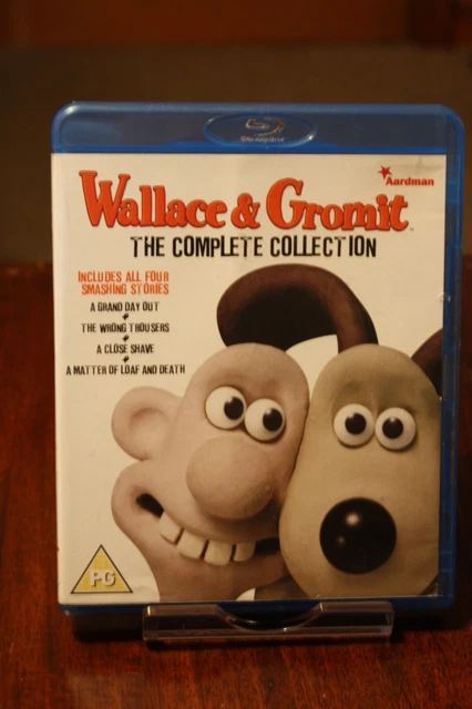 WALLACE AND GROMIT The Complete Collection Blu-ray, RESURFACED DISC EUR ...