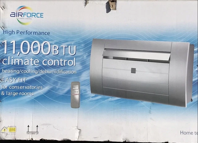 AIRFORCE 11000 BTU Climate Control Air conditioning Unit New In Box £ ...
