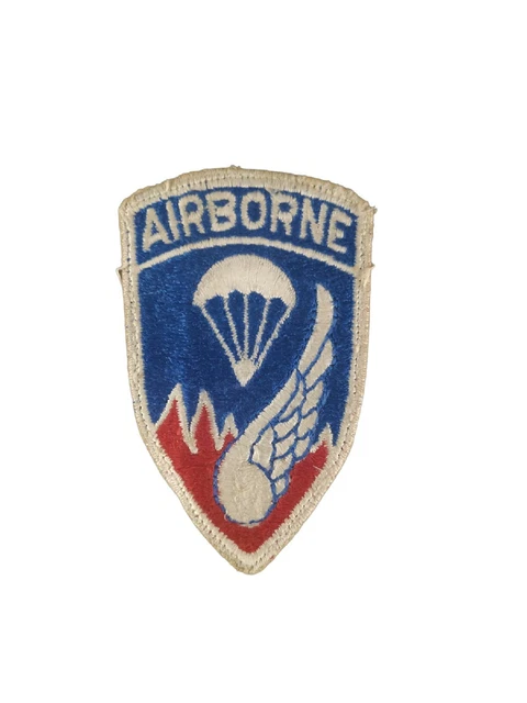PATCH US 187TH AIRBORNE tab attaché 100% ORIGINAL WW2 EUR 55,00 ...
