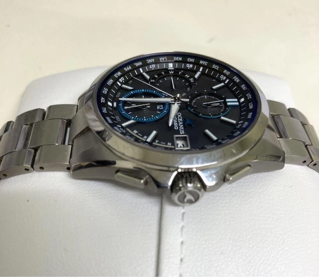 OROLOGIO CASIO OCEANUS Onda Radio Solare OCW-T2600-1AJF Usato in Giappone EUR 346,64 - PicClick IT