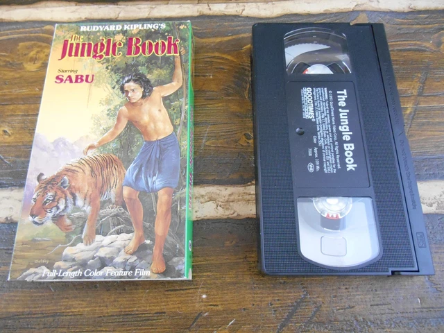 THE JUNGLE BOOK Starring Sabu VHS Rudyard Kipling's Goodtimes 1991 £9. ...