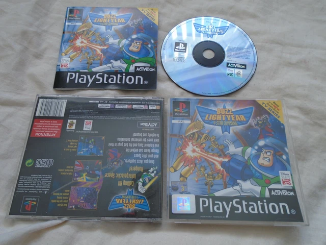 BUZZ LIGHTYEAR OF Star Command PS1 (COMPLETE) Sony PlayStation black label rare £19.95 - PicClick UK