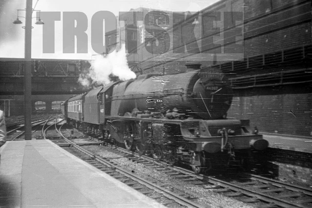 35MM NEGATIVE BR British Railways Steam Loco 46207 Princess Royal ...