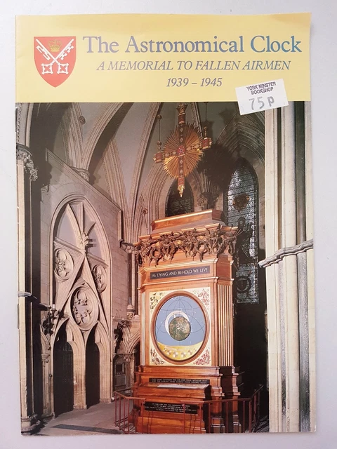 YORK MINSTER ASTRONOMICAL CLOCK Memorial - Souvenir Pictorial Travel ...