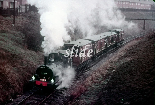 BRITISH RAILWAYS LMS L&Y Pug Steam Locomotive 51218 Whitworth 1967 ...