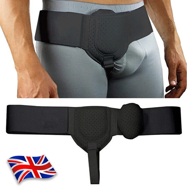 FOR MEN INGUINAL Groin Hernia Belt Abdominal Groin Removable Support ...