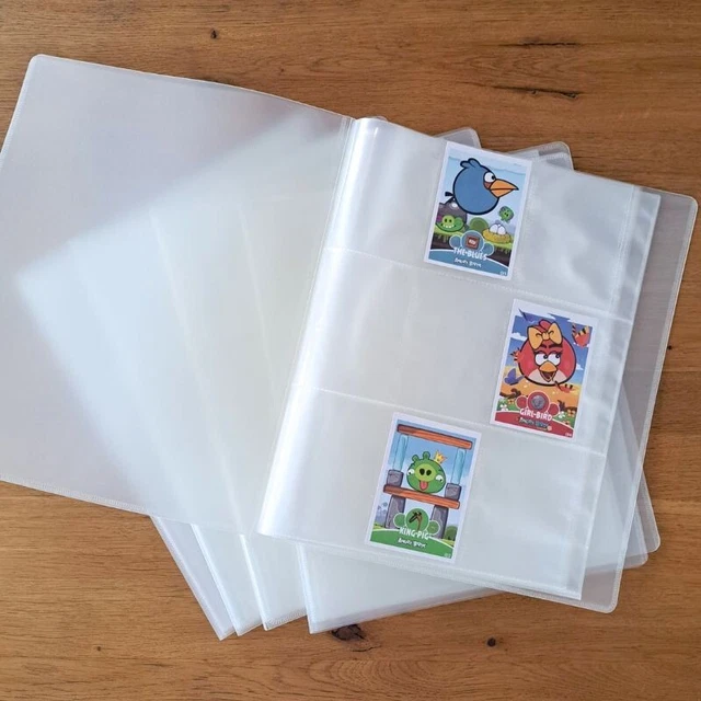TRADING CARD BINDER 12 Pocket Folder Album A4 Pokemon Cards, Trading ...