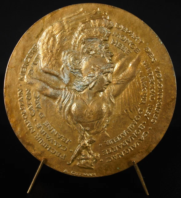 MEDAL IN THE Sculptor François Rude Le Departure Of Volunteers ...