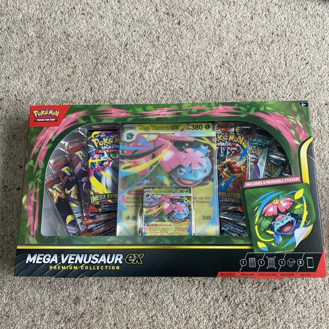 POKEMON TCG: MEGA Venusaur ex Premium Collection Box New Sealed £50.19 ...
