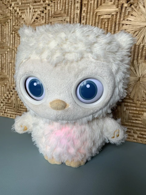 GUND INTERACTIVE SLEEPY Eye plush Owl With Soothing Tunes / white noise ...