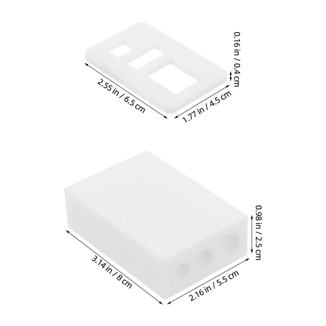 CLAY BALL MOLD Rolling Thickness Guides Polymer Bead Tool Roller Molds ...
