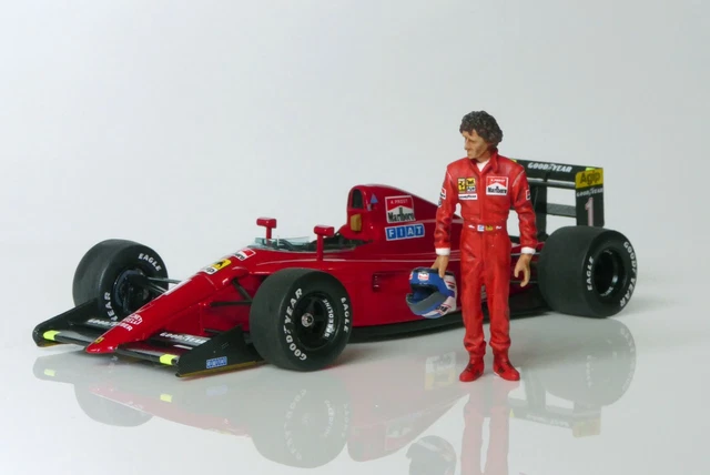 1/43 ALAIN PROST 1990 1991 Ferrari Marlboro figurine figure Standing MFH Hiro £119.99 - PicClick UK