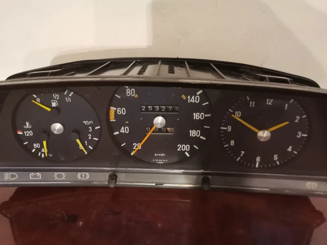 MERCEDES-BENZ W123 INSTRUMENT Cluster 300 Diesel EUR 213,62 - PicClick DE