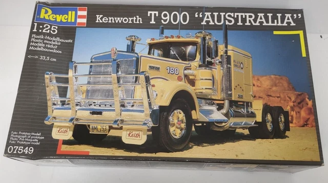REVELL KENWORTH T900 'Australia' Semi Truck - 1:25 Scale - Model Kit ...