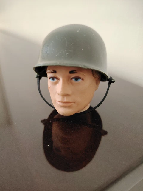 VINTAGE 1970S ACTION man , Helmet Palitoy Complete With Strap,,,, NO ...