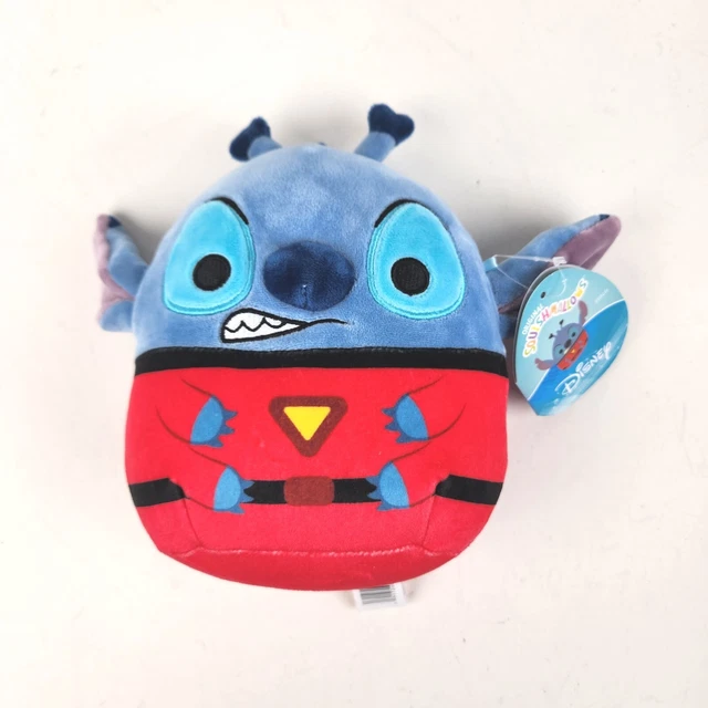 NEW SQUISHMALLOW KELLYTOY Plush Disney's Angry Stitch in Alien Suit 6.5 ...