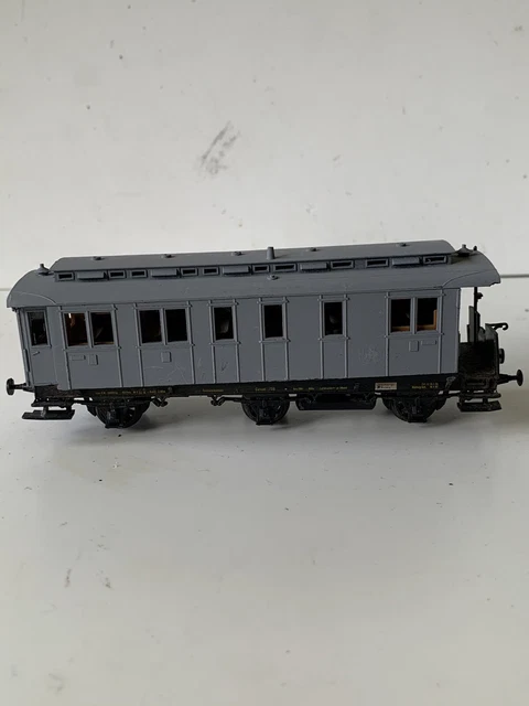 ROCO 6 WHEEL coach Royal Prussian State Railways 45570 Composite BCi Pr ...